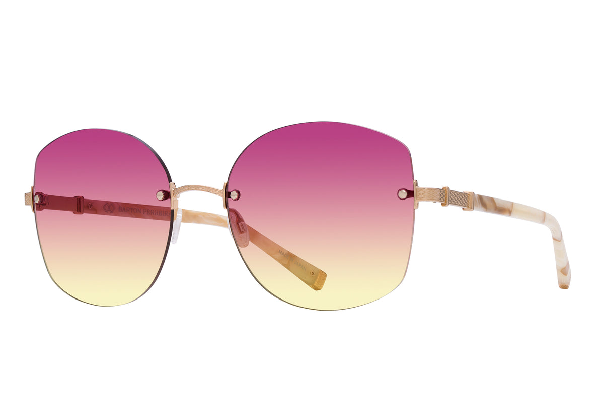 Designer Gloria Glasses - Rimless Sunglasses